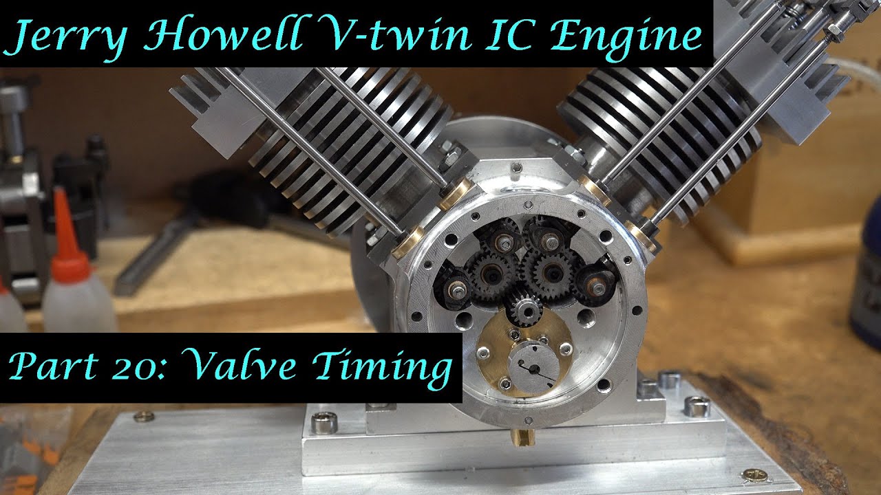 Mt49 Part 20 Jerry Howell V Twin Ic Engine Valve Timing In 4k Uhd