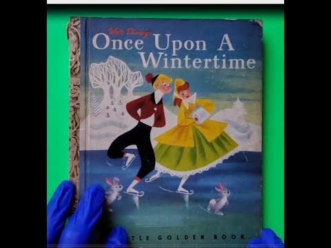 Once Upon a Wintertime - Vintage LITTLE GOLDEN BOOK Walt Disney - Read ...