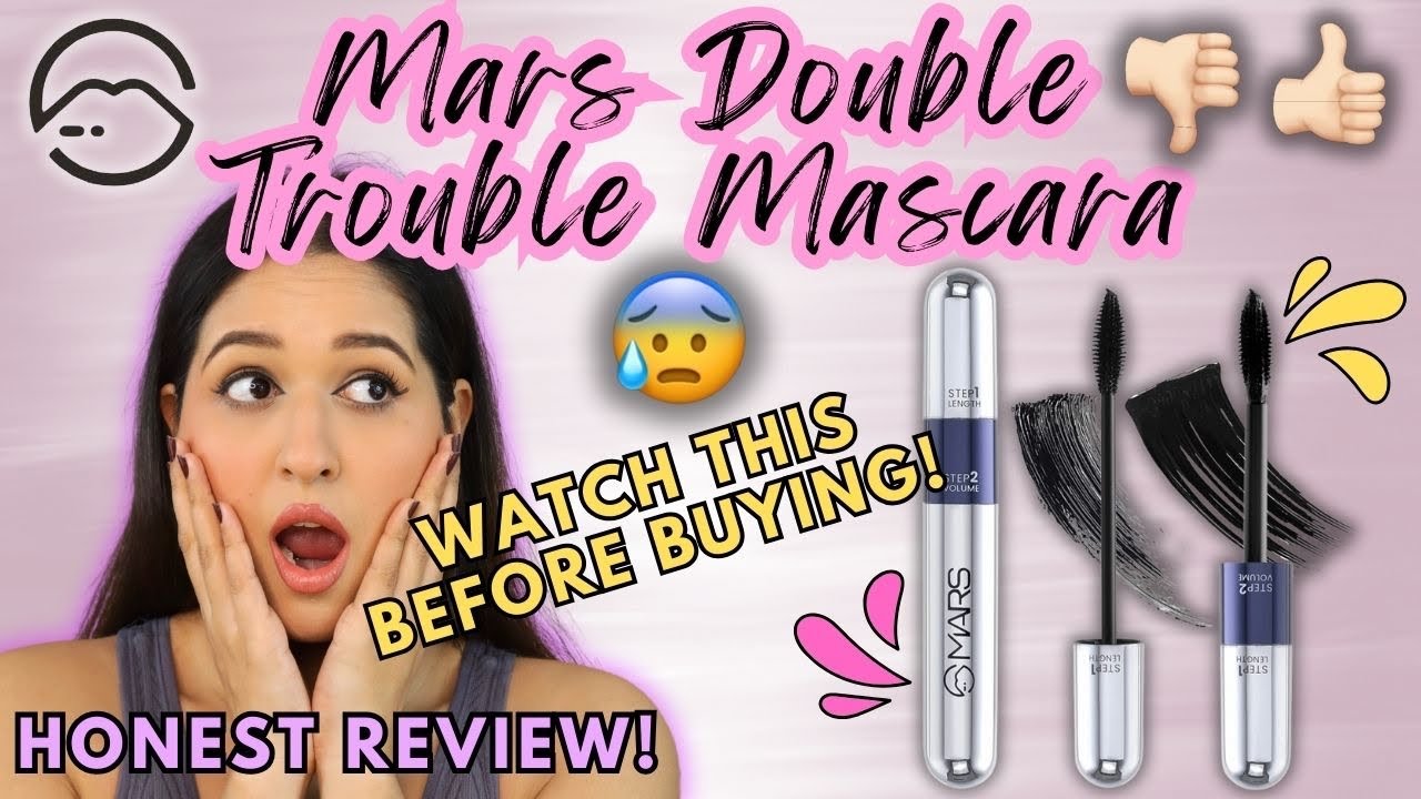 MARS DOUBLE TROUBLE MASCARA FIRST IMPRESSIONS!😱 *WATCH THIS BEFORE ...