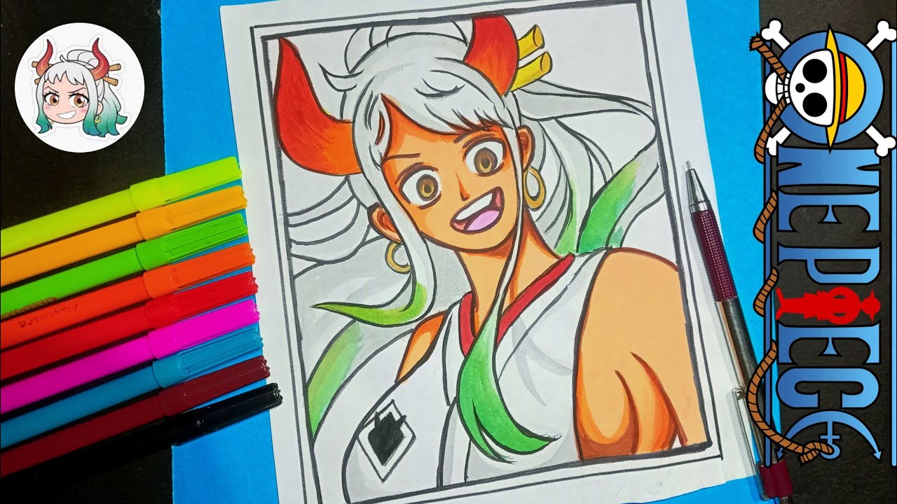 How to Draw Yamato |One Piece Step By Step | #onepiece #yamato #anime # ...