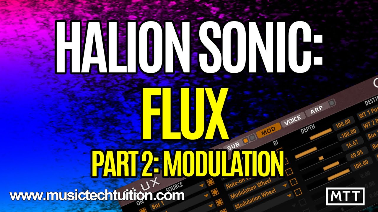 Halion Sonic: Flux Wavetable Synth - Part 2: Modulation - YouTube