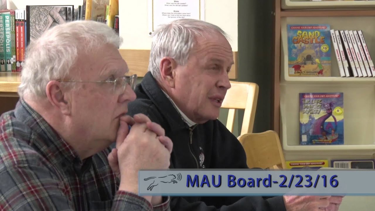MAU Board-2/23/16 - YouTube