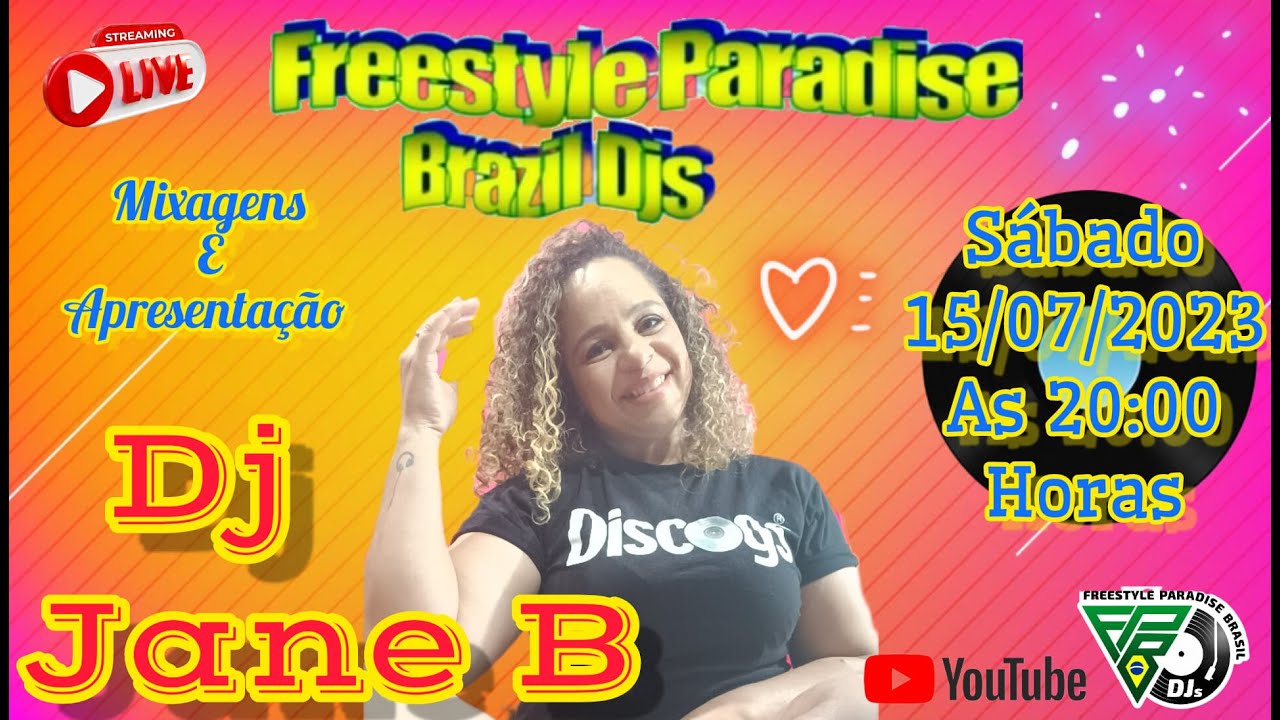 Dj Jane B - Freestyle Paradise - 15/07/2023 - YouTube
