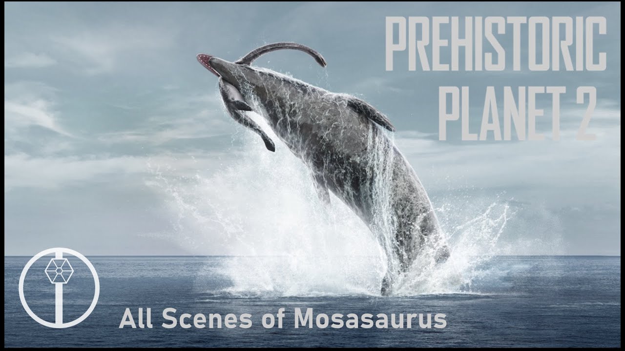 Prehistoric Planet 2 all scenes of Mosasaurus - YouTube