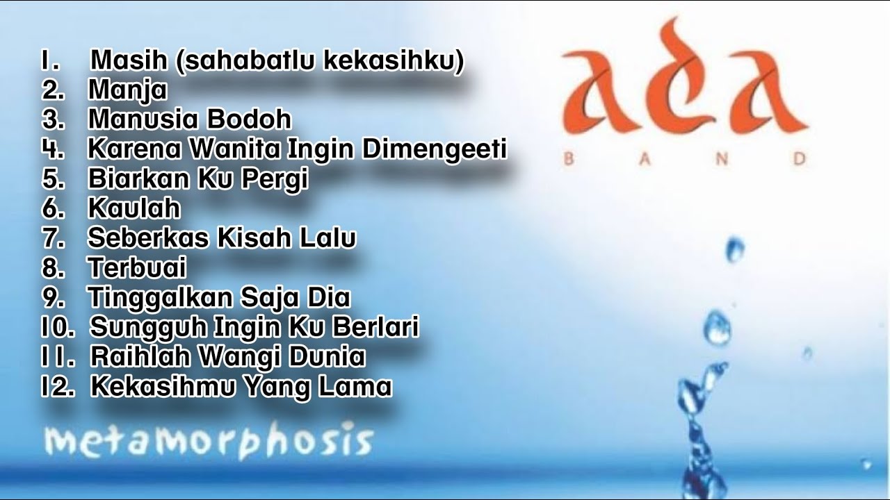 Lagu Nostalgia Ada Band full Album Metamorphosis - YouTube
