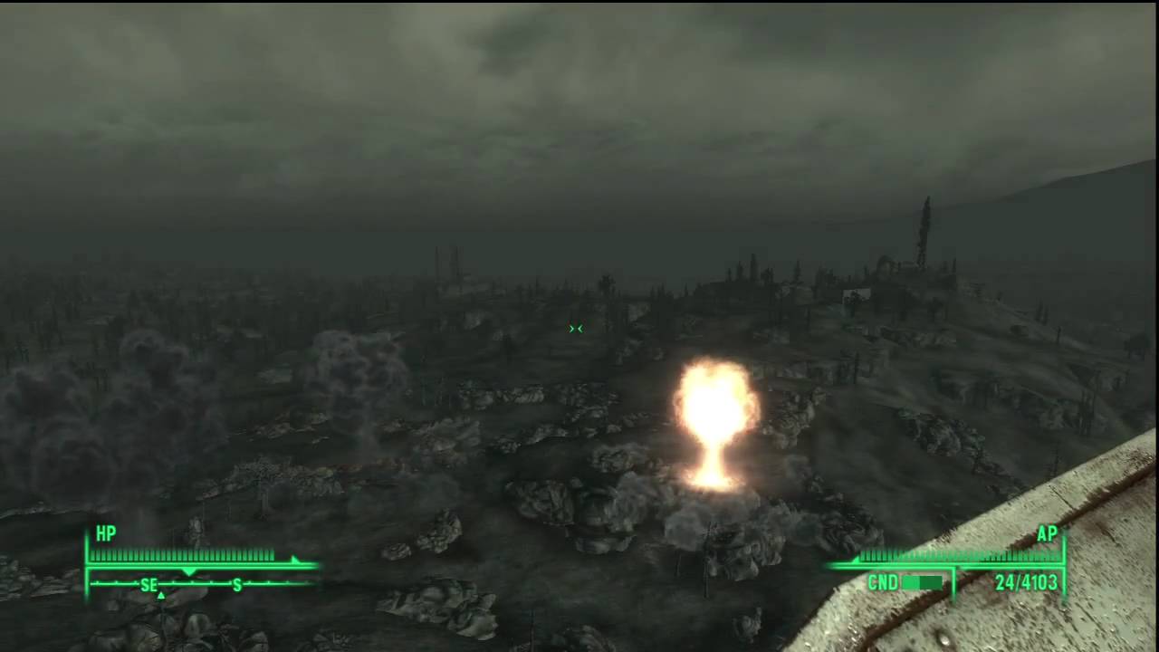 Fallout 3 - SatCom Array Orbital Strike - YouTube