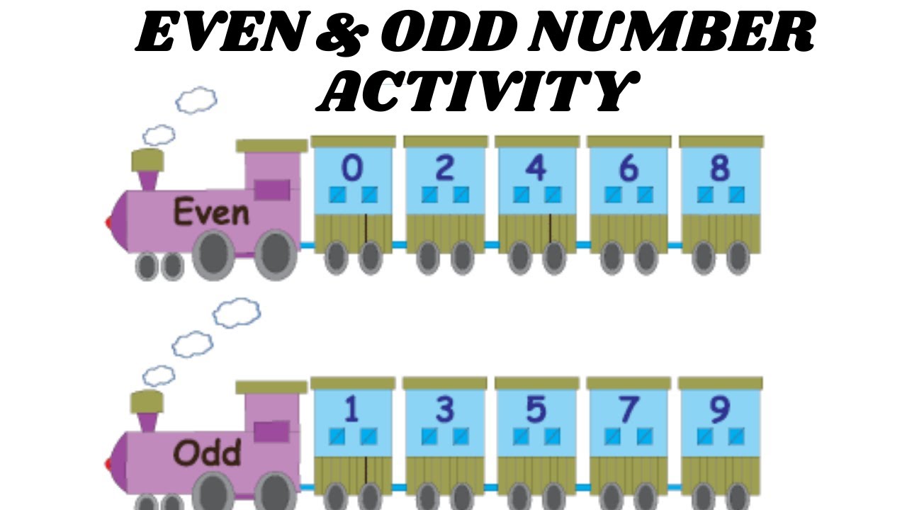 Even & Odd number activity | even number | odd number | maths fun ...