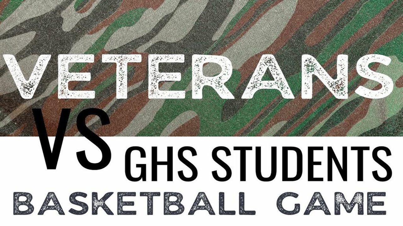 Veterans Vs GHS Students Basketball Game - YouTube