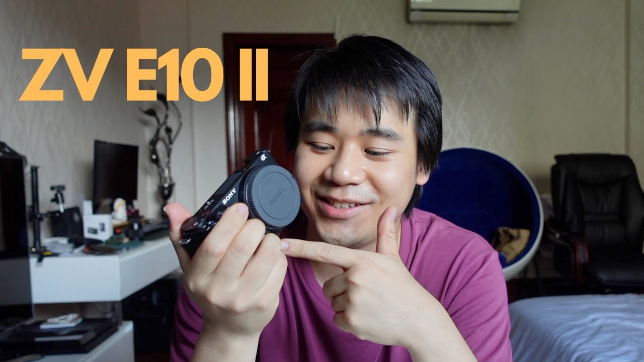 Unboxing the new Sony ZVE10 II - YouTube