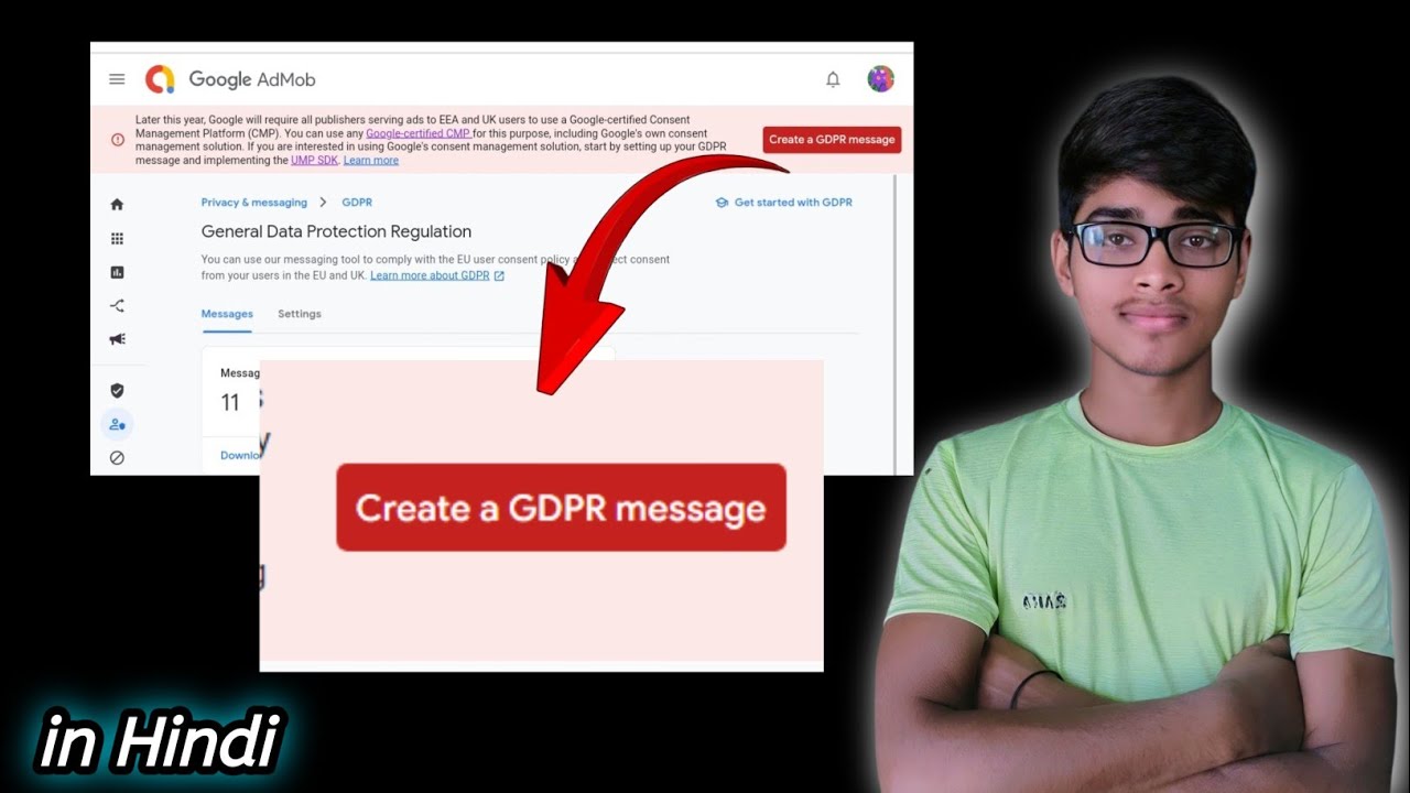 How To Create A Compelling Gdpr Message For Admob | Tech Jamp - YouTube