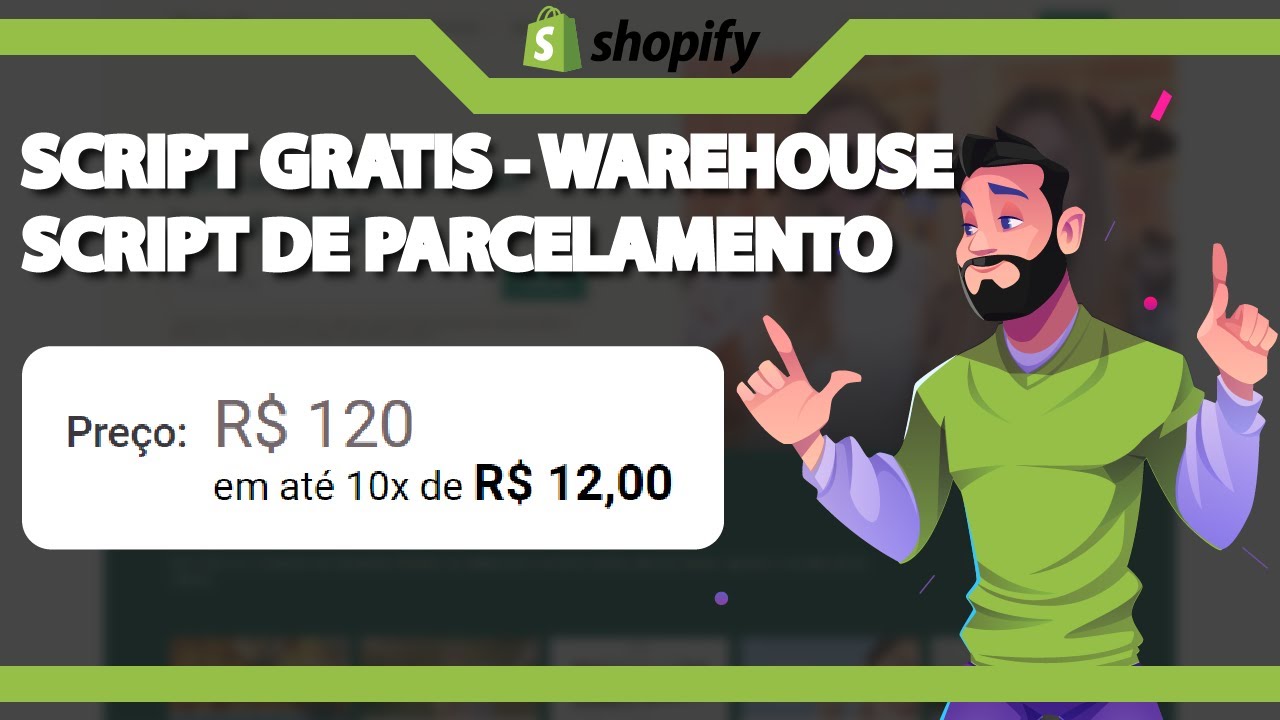 SCRIPT GRATIS: Script de Parcelamento nos Produtos do Warehouse ...