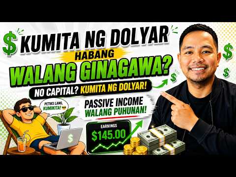 KUMITA AKO NG $145 | Paano Kumita ng Dollars Gamit ang Internet at Cellphone lang Honeygain Tutorial