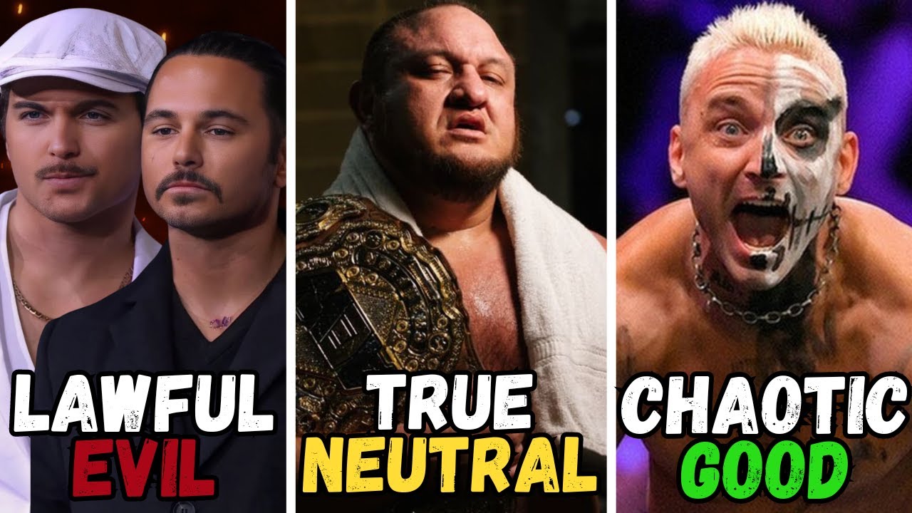 RANKING AEW Wrestlers on a DND Alignment Chart! - YouTube