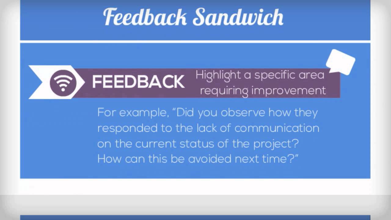 Feedback Sandwich In Communication Skills Training YouTube feedback-sandwich-in-communication-skills-training-youtube