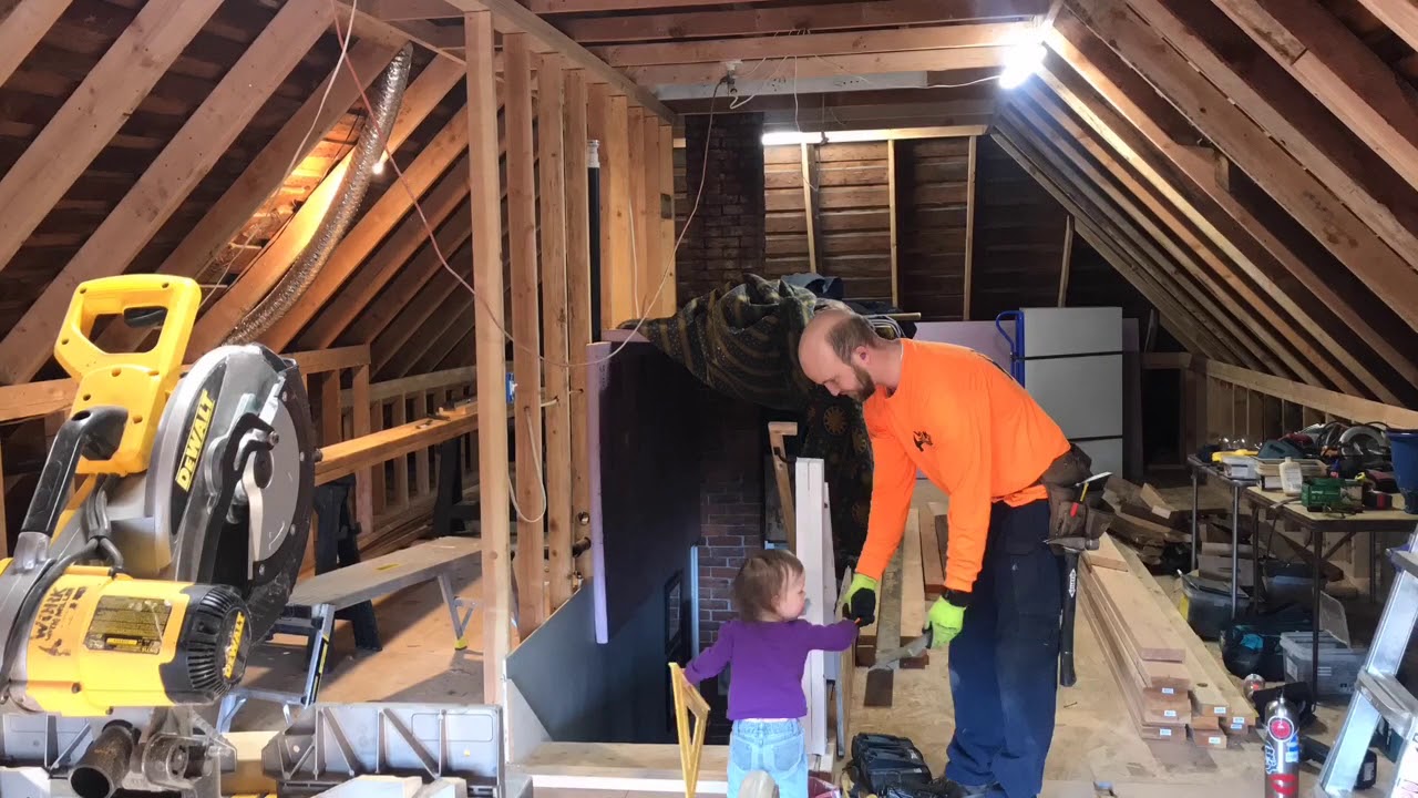 Attic Framing Time Lapse - YouTube