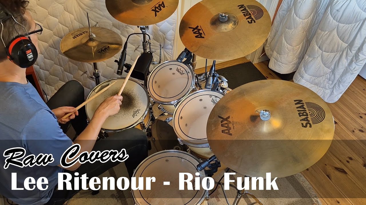 Drum cover of Rio Funk (Lee Ritenour) - YouTube