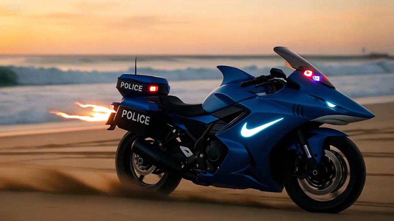 SIGMA BOY x BRAINROT EXTINCTION | police motorcycle, high-speed racing ...