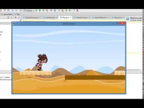 Android Simulator : Game created Java/Eclipse and Box2D with maps - YouTube