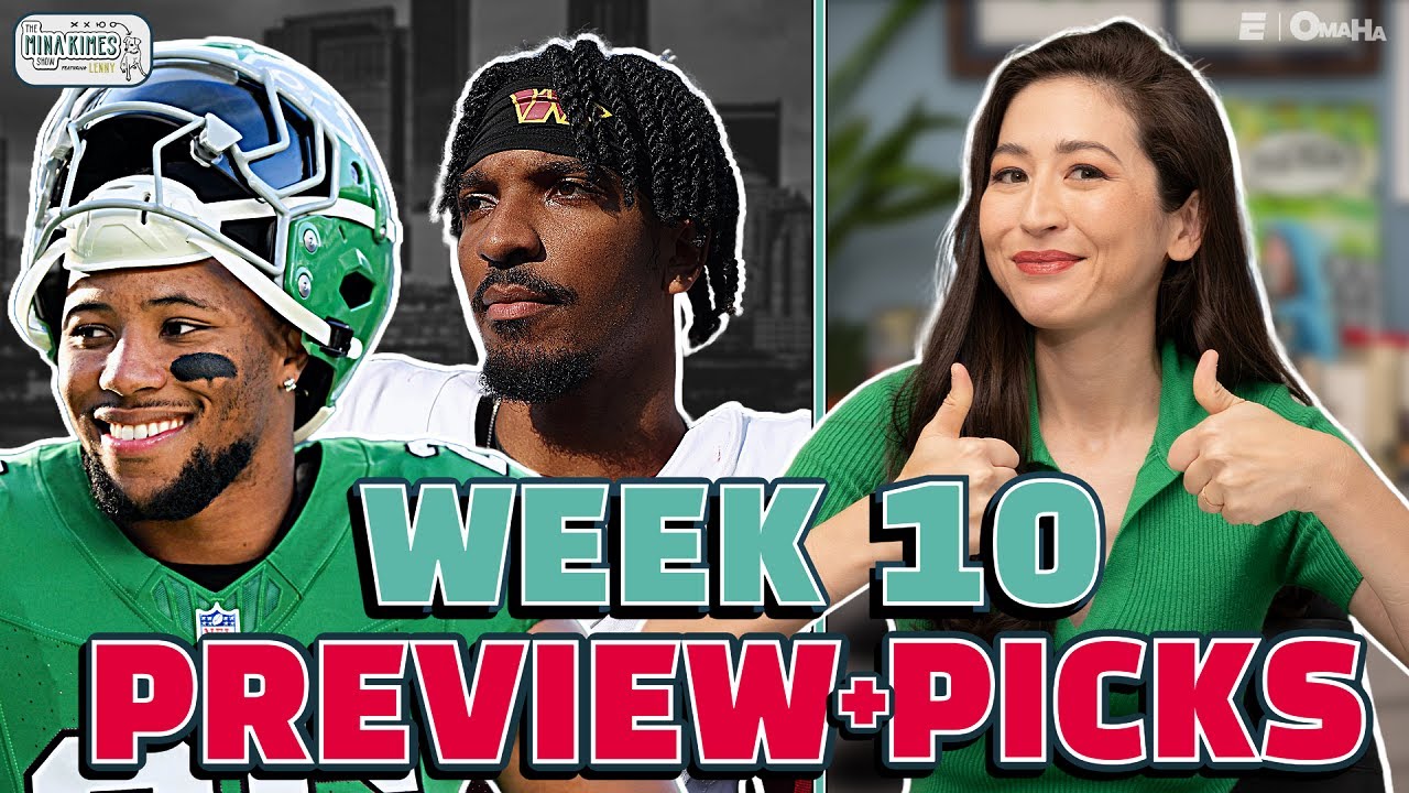 Previewing EVERY Week 10 NFL matchup | The Mina Kimes Show featuring ...