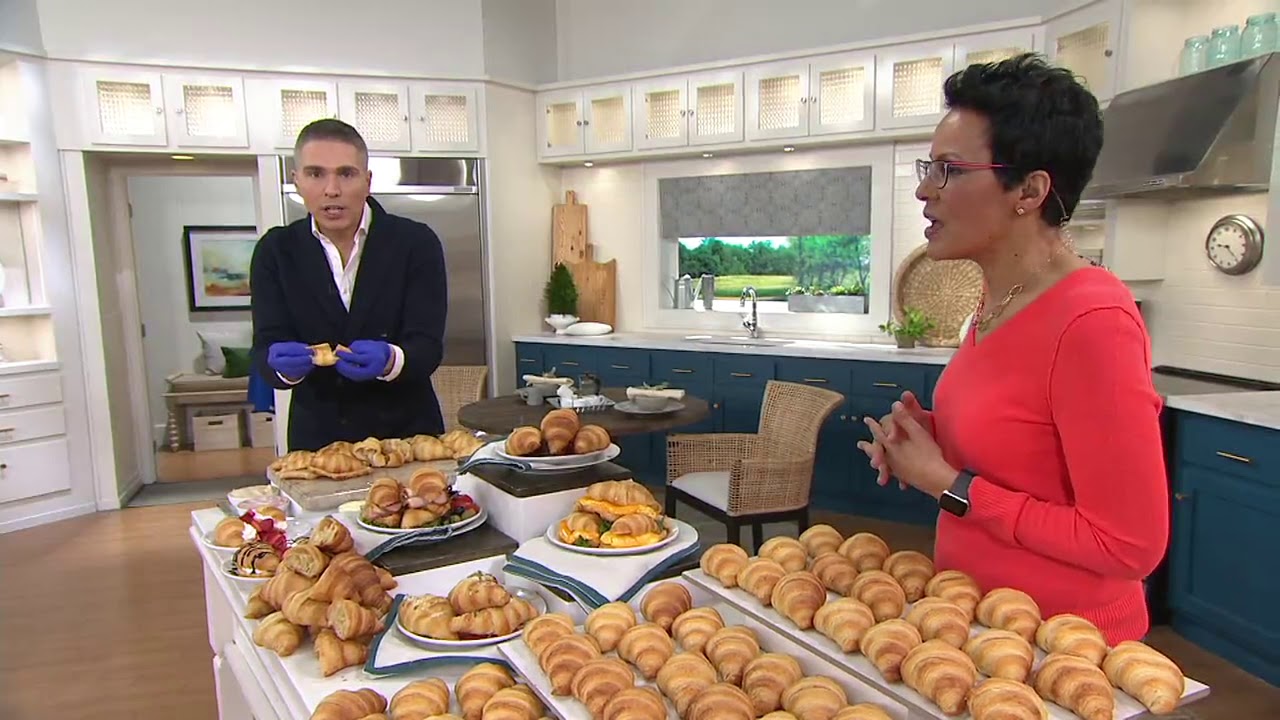 Authentic Gourmet 20, 40, or 60 French Butter Croissants on QVC - YouTube