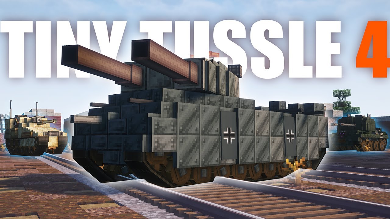 Smallest P1000 Ratte In Minecraft! (Tiny Tussle 4) - YouTube