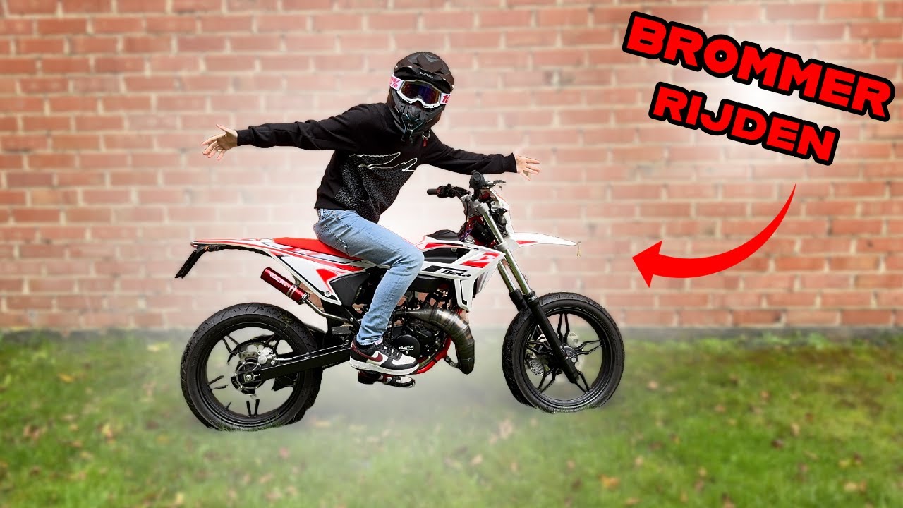 Terug Met De BROMMER RIJDEN! - YouTube
