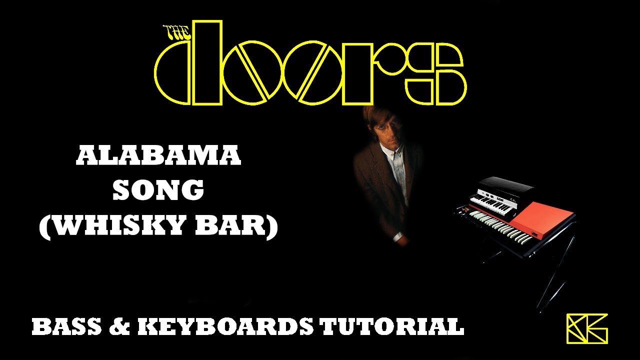 The Doors - Alabama Song (Bass & Keyboards Tutorial Synthesia) - YouTube