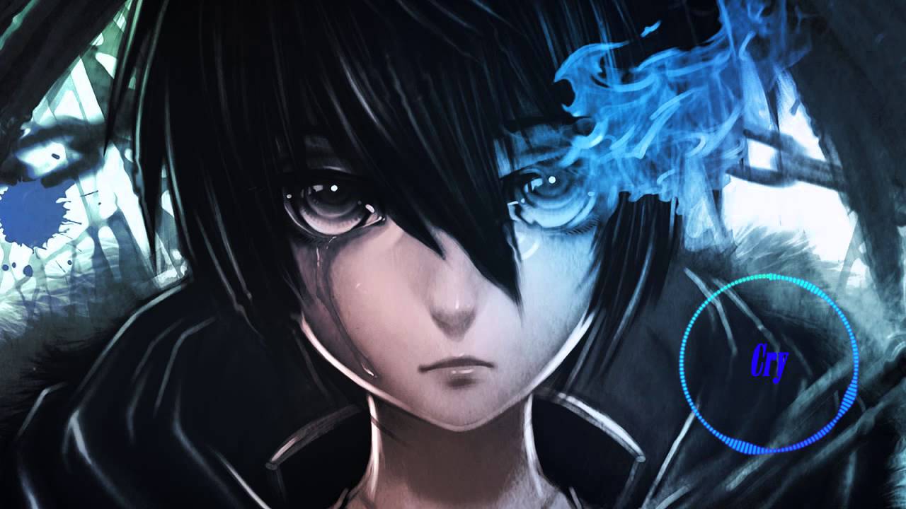 Nightcore Headphones Drawing Crying