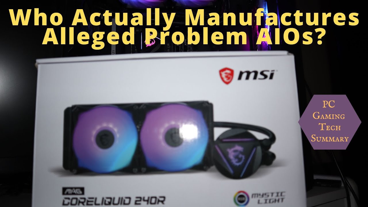 Appalling Manufacturing of AIO CPU Coolers and Cinebench 23 CPU Temps ...