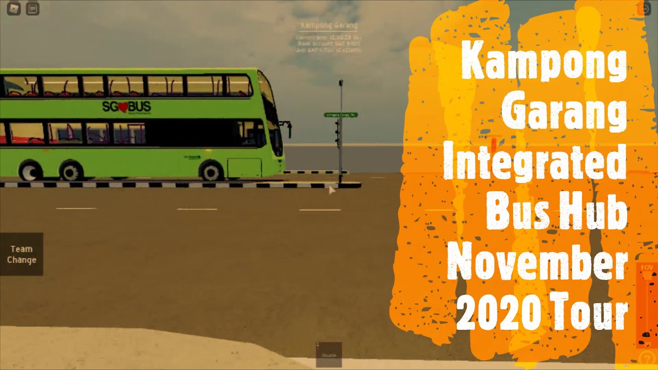 Roblox Kampong Garang Bus Interchange November 2020 Tour - YouTube