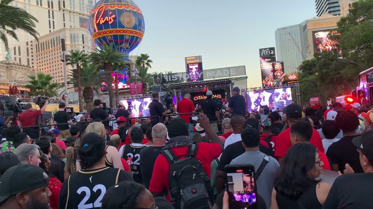 2022 WNBA Championship Parade, Las Vegas Aces celebrate first major pro ...