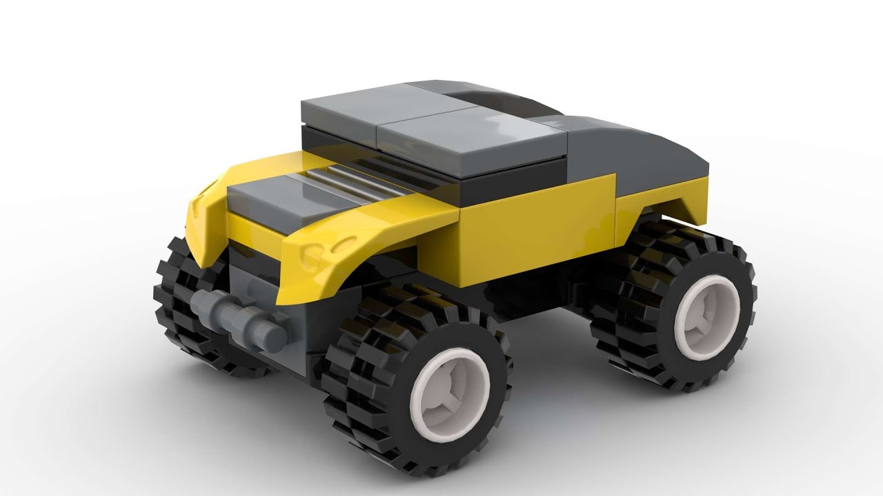 Lego 7453 Off Road Speed Build Studio Bricklink LDD by PLegoBB - YouTube