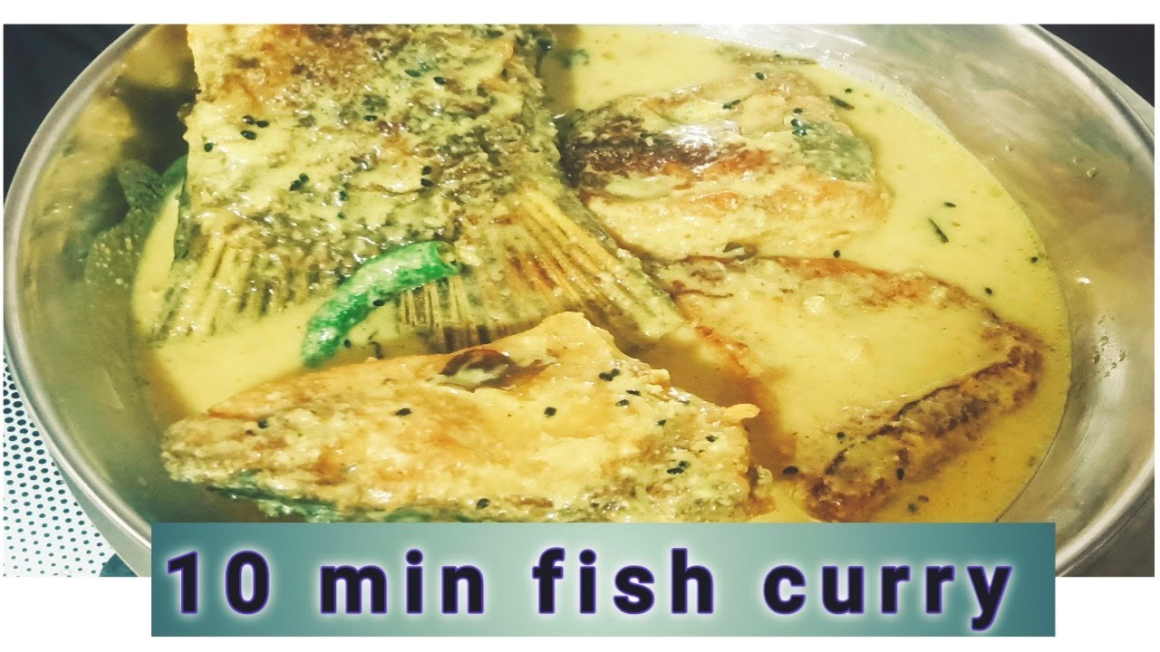 10 min fish curry recipe - YouTube