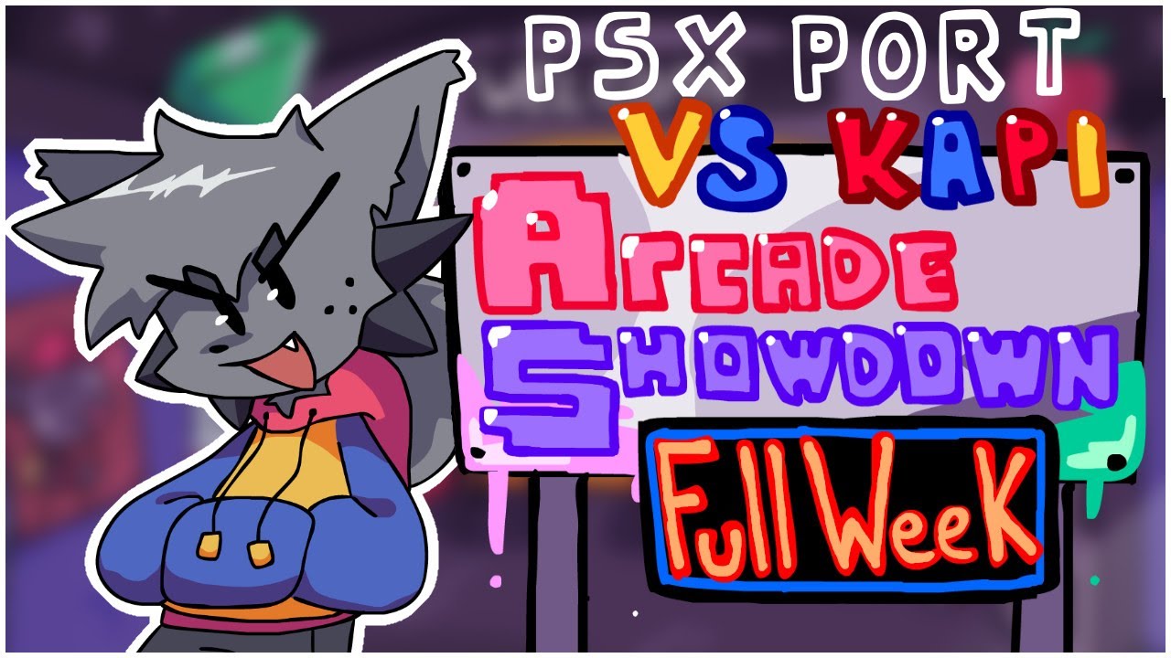 Flatzone FNF Vs. Kapi PS1 Port - YouTube