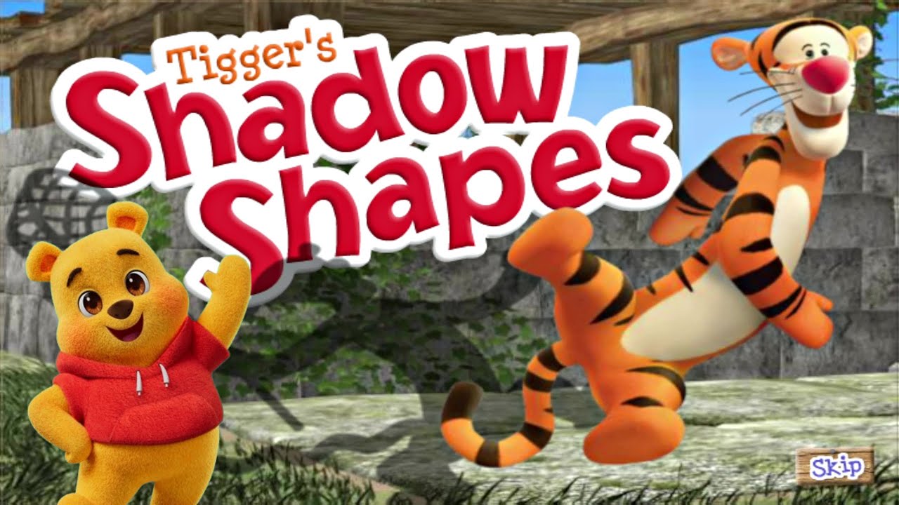 Winnie the Pooh: tigger's Shadow Shapes - You can find all the shadows ...