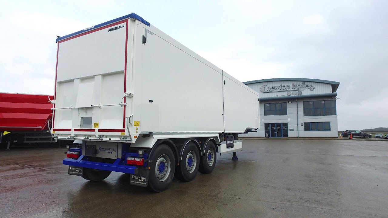 Fruehauf Bulker Tipping Trailer for Sale - YouTube