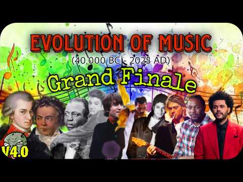 Evolution Of Music (40,000 BC to 2025 AD) (V4.0) (Grand Finale) - YouTube