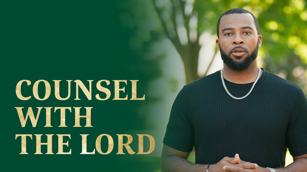 Counsel With the Lord | Alma 37:37 #thebookofmormon - YouTube