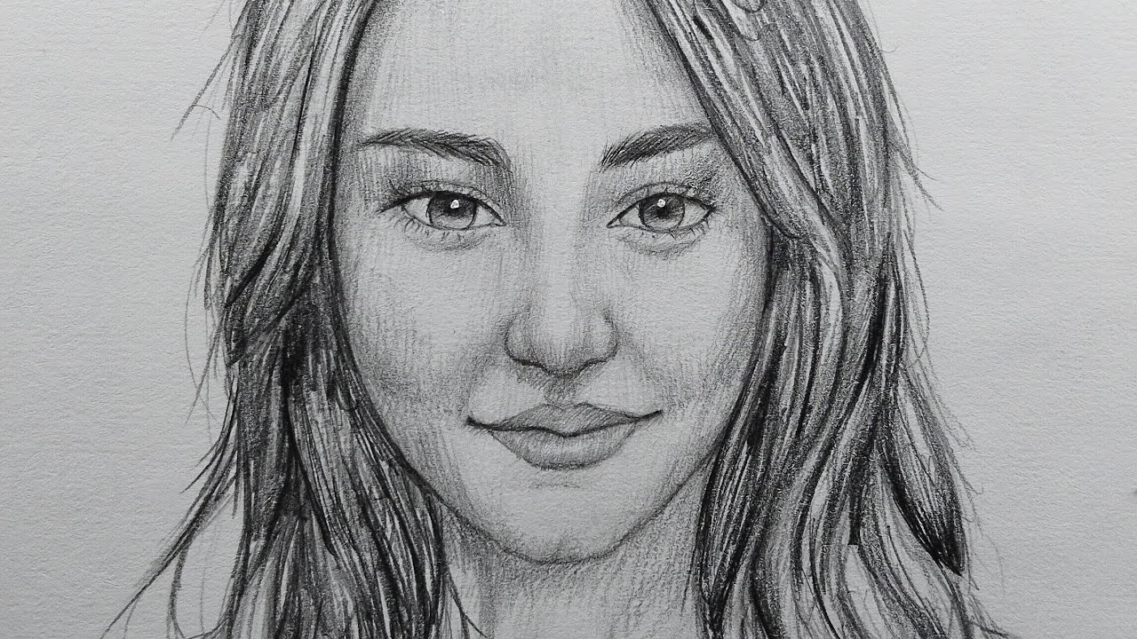 Drawing Beautiful Girls Step by Step with Loomis System - YouTube