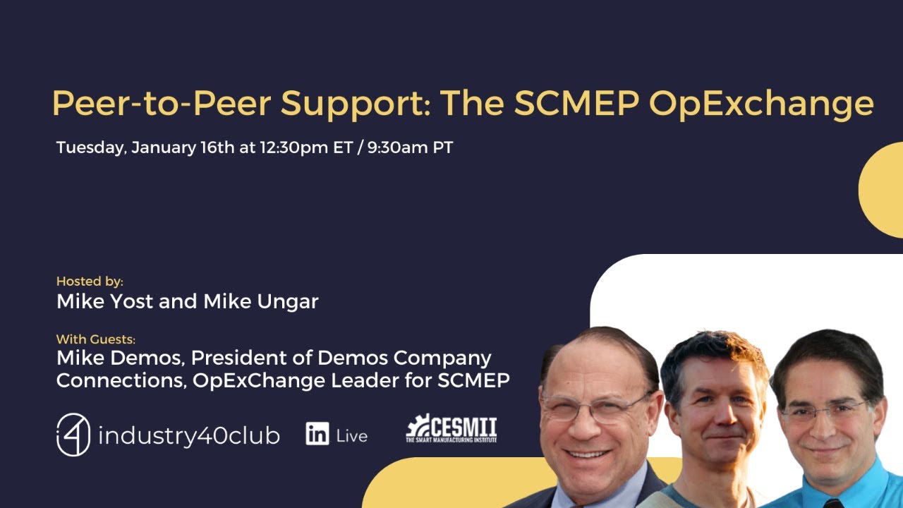 Peer-to-Peer Support: The SCMEP OpExchange - YouTube