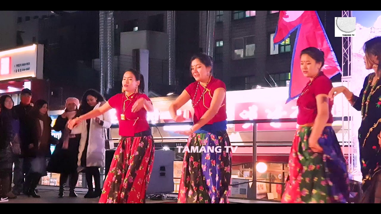 Tamang Selo Dance Tungna Ra Damfu, । डम्फू र टुङ्ना । Tamang TV । South ...