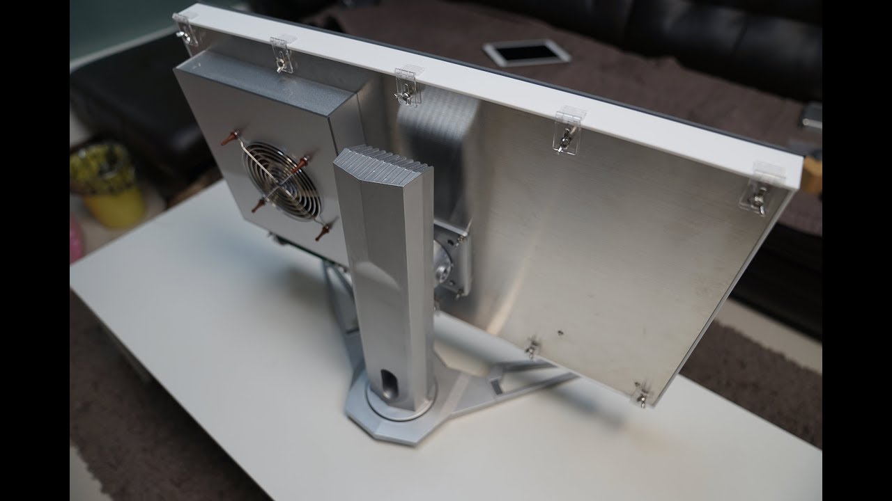 DIY monitor 4k 1000nit hdr \ 수제모니터 - YouTube