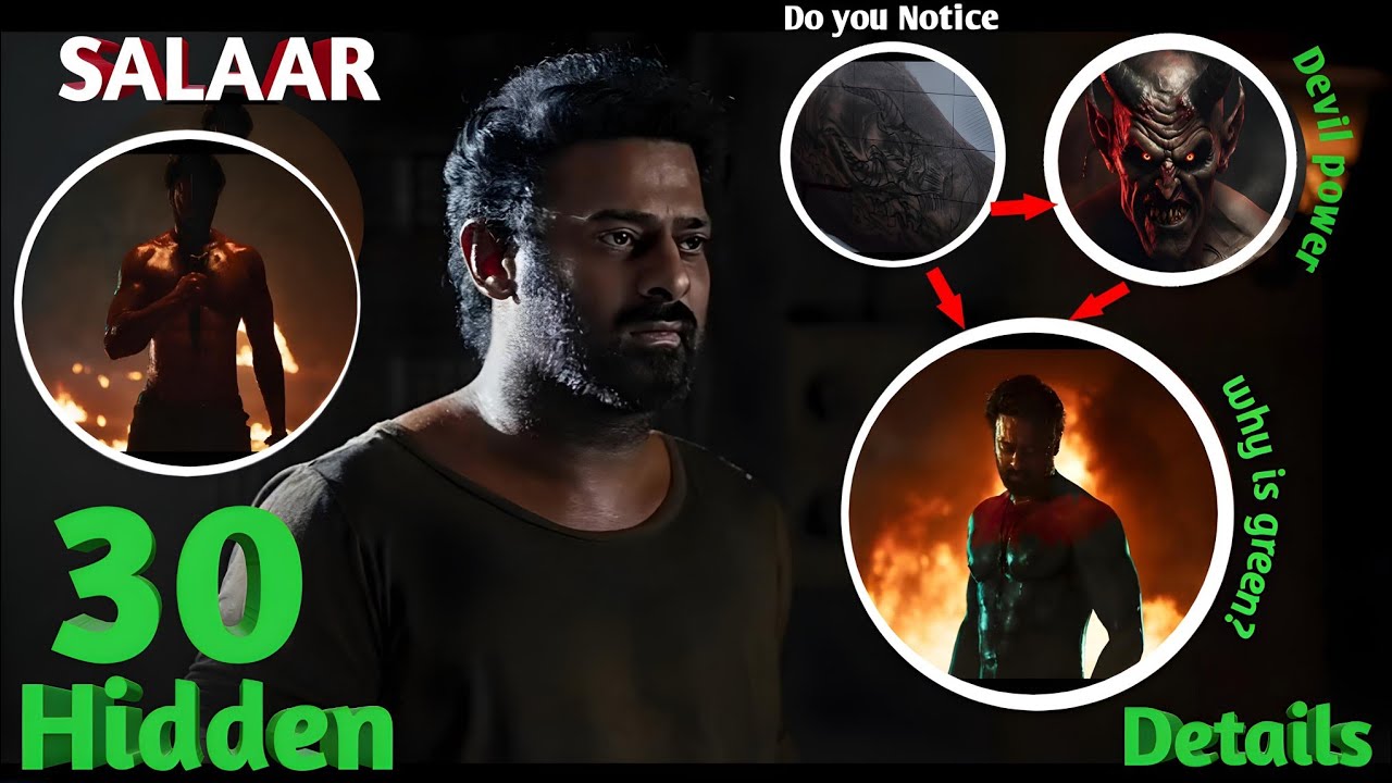 30 Amazing Details I noticed in Salaar- Part 1| Salaar movie Hidden ...