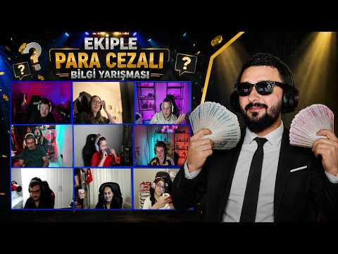 PARA CEZALI BİLGİ YARIŞMASI! 💸 EKİPTE EN BİLGİLİ KİM? | ÇOK ZOR SORULAR!