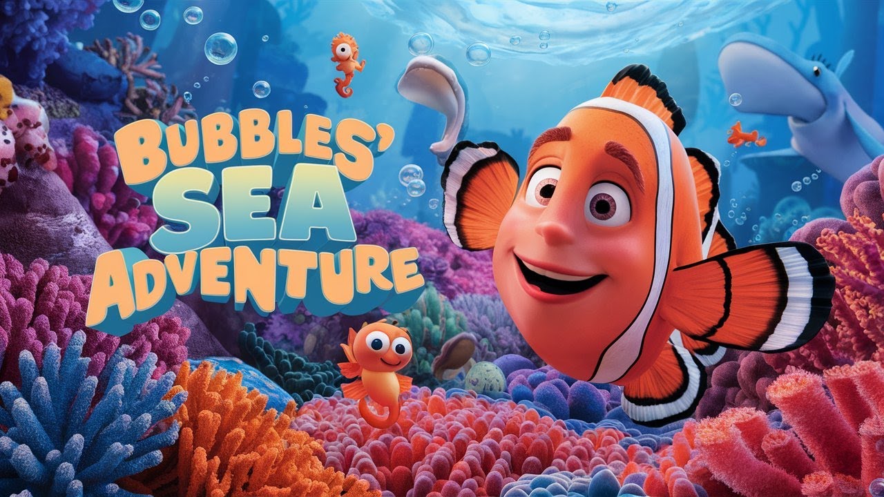 Bubbles' Sea Adventure | Fun Kids Song About Clownfish 🐠 - YouTube