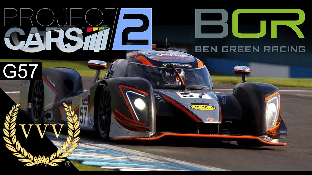 Ben Green Racing - Project Cars 2 - Donington G57 - YouTube