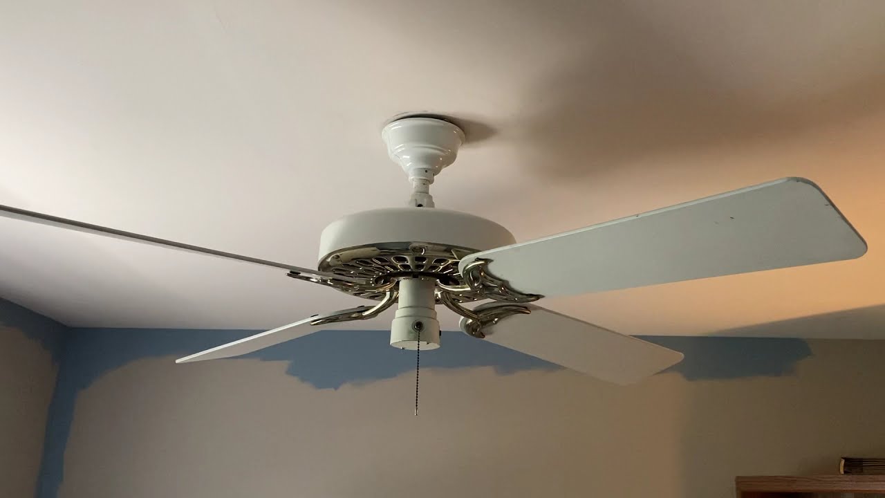 Hunter Original Polished Brass Ceiling Fan | Shelly Lighting