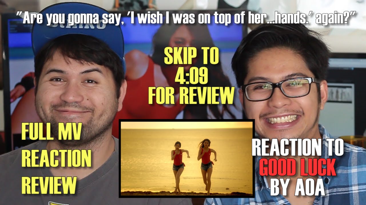 REACTION TO "Good Luck" BY AOA - YouTube