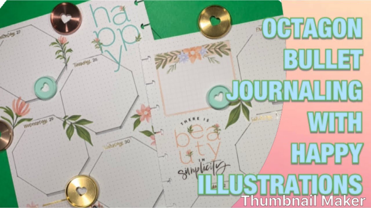 HAPPY NOTES BULLET JOURNAL SETUP - YouTube