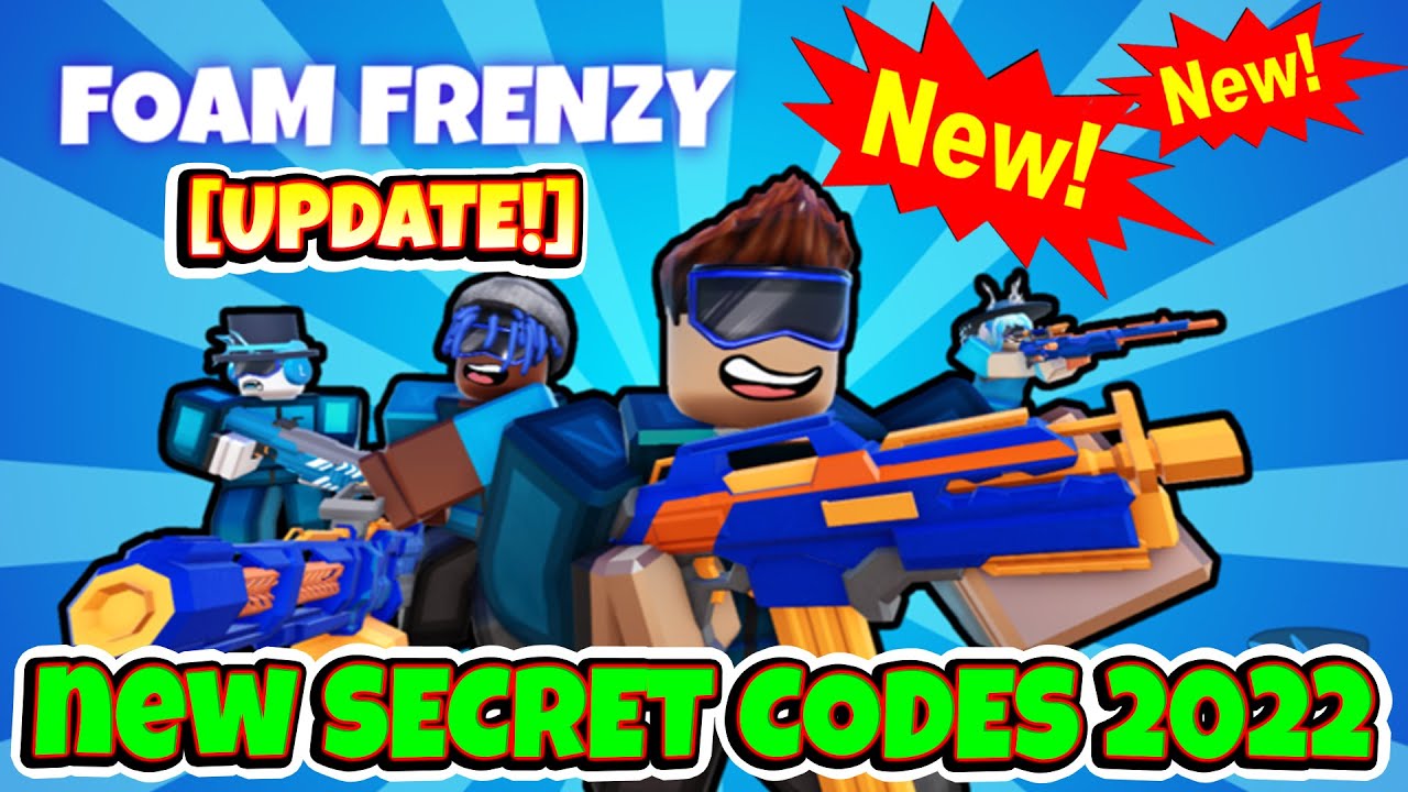 2022 ALL SECRET CODES Roblox [UPDATE!] Foam Frenzy, Cash, NEW CODES ...